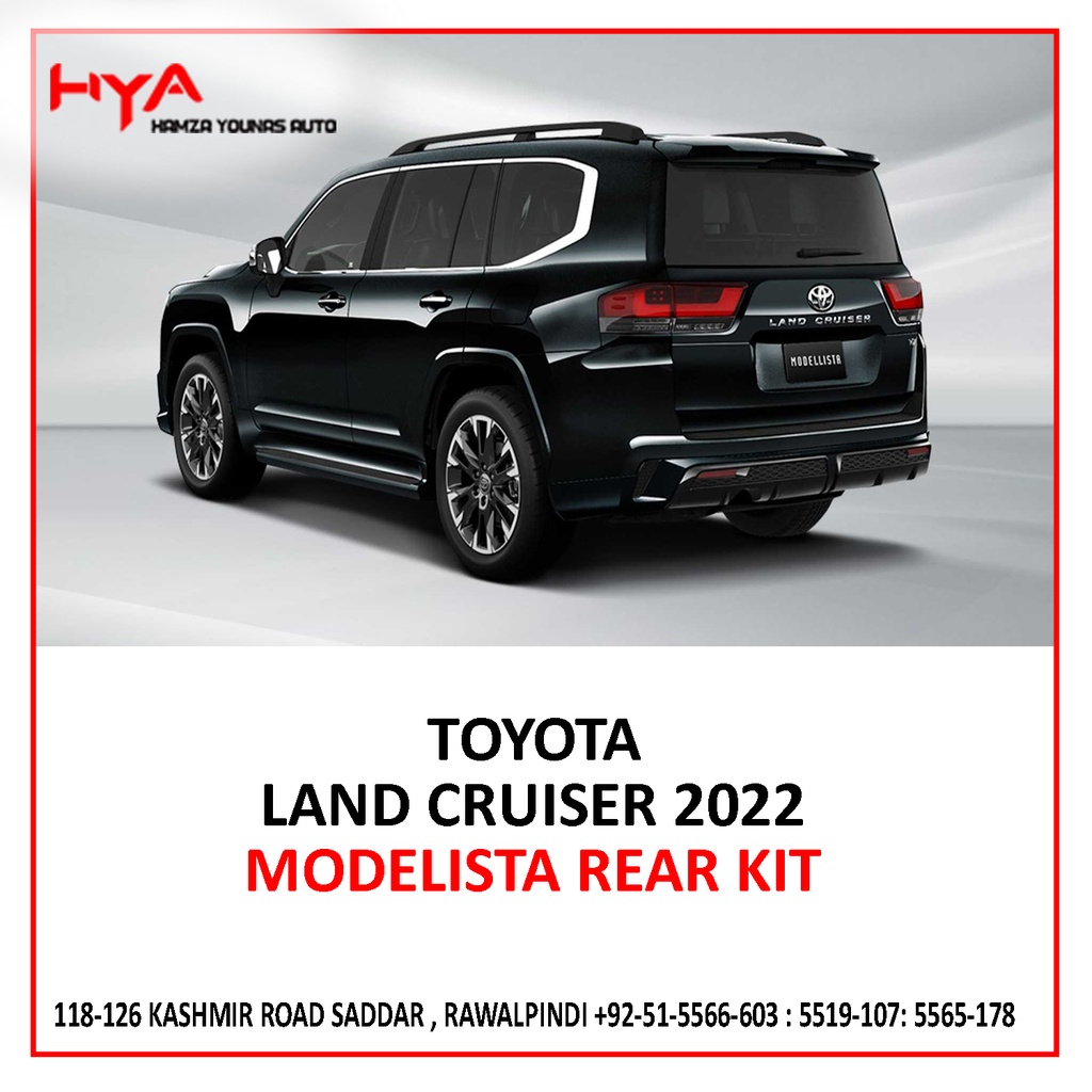 REAR BODY KIT LAND CRUISER 2022 MODELISTA | H Y A parts